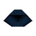 Atlin Designs Contemporary Wood Corner Wardrobe Closet in Midnight Blue ...