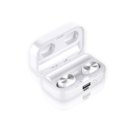 Decodeary 2 Pieces Wireless Earphones 5.1 In-ear Headphones ...