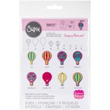Sizzix SBarnard Triplits Die Hot Air Balloons - Walmart.com