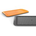 Outset Large Prep Trays Set of 2, Orange and Black, 17.2” x 10.5 ...