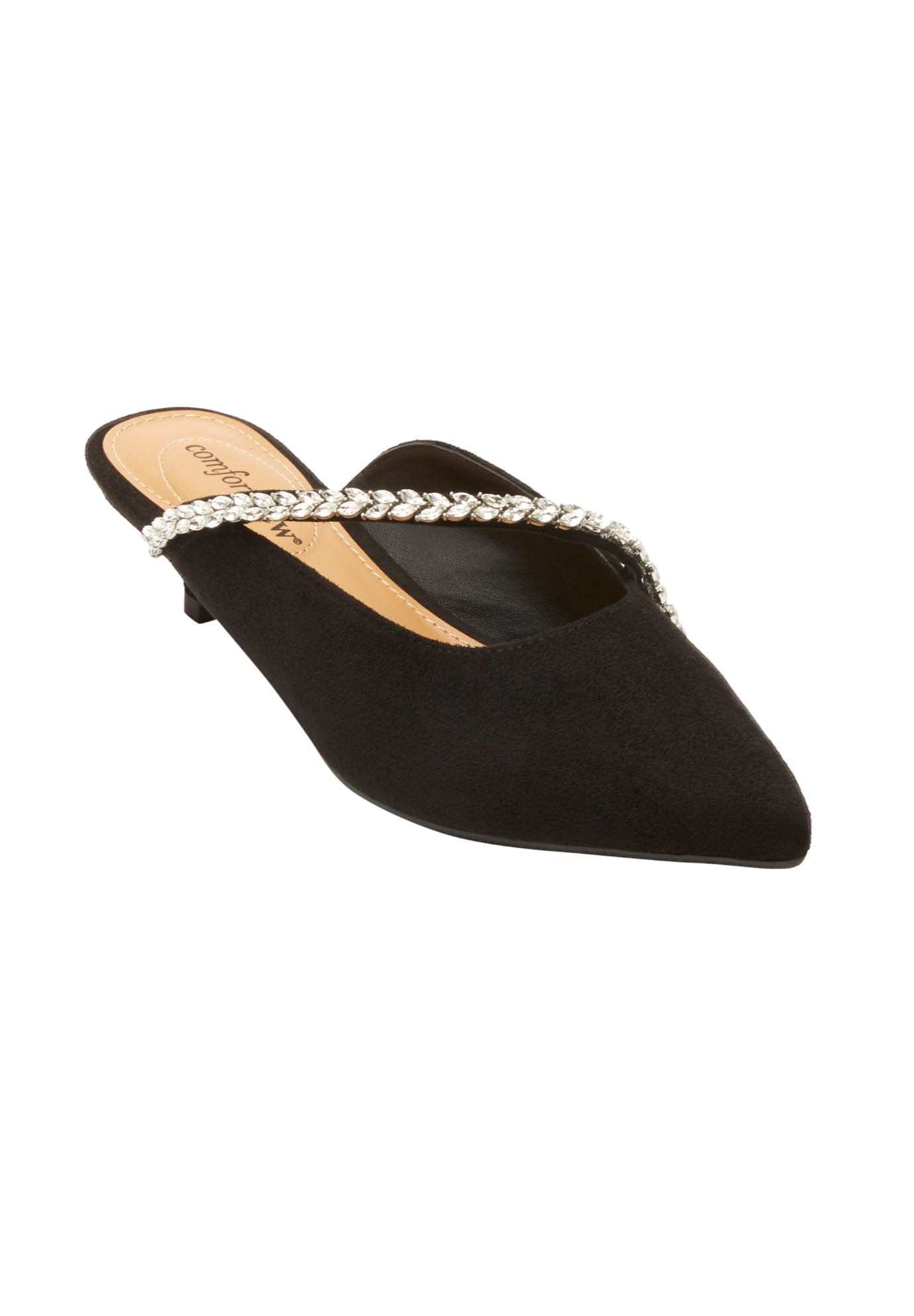 Comfortview Women's Wide Width The Bette Mule Mule Shoes - Walmart.com