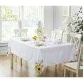 Newbridge Sunflowers and Daisies Square Embroidered Tablecloth, 52 x 52 ...