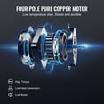 Vacuum Pump and Gauge Set, Single Stage Rotary Vane HVAC Air Vacuum ...