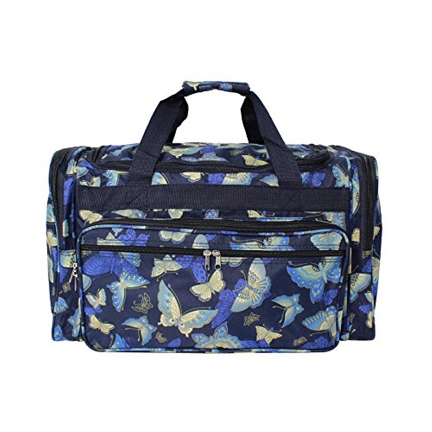 World Traveler 22-inch Travel Duffel Bag - Gold Butterfly - Walmart.com