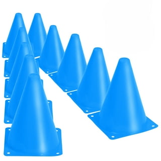 Fabulas Sports Soccer Cones, 7'' Pack of 24, Plastic Safety Training ...
