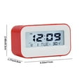 TOUMENY Student Alarm Clock, High-Definition Electronic Display with ...