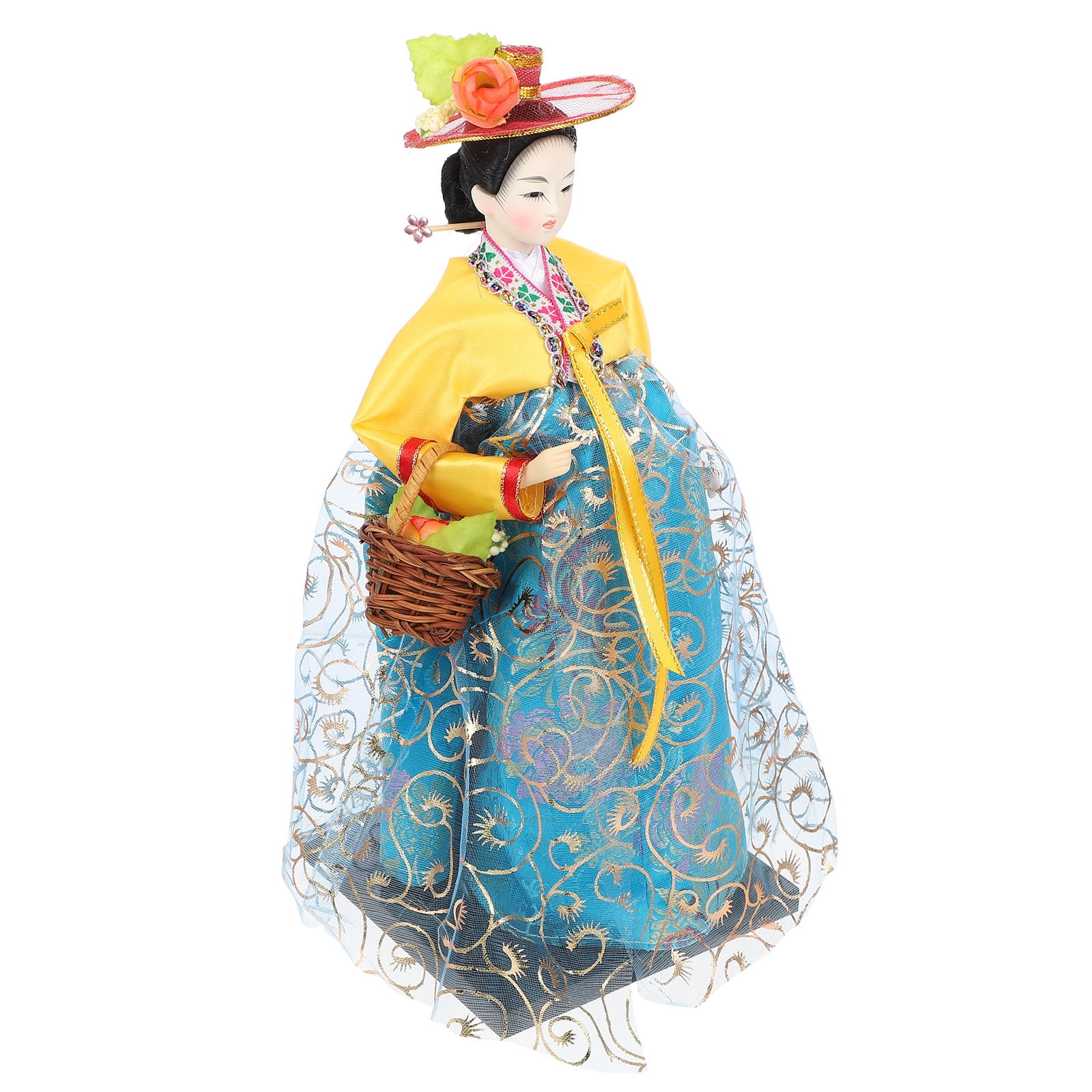 Buy NUOLUX Hanbok Dolls Collectible Korean Figurines Beauty Traditional ...
