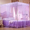 Yesbay Mosquito Net,Romantic Princess Lace Canopy Mosquito Net No Frame ...