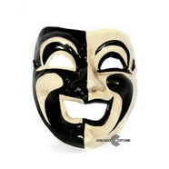 Gold Tragedy Mask Adult Halloween Accessory - Walmart.com