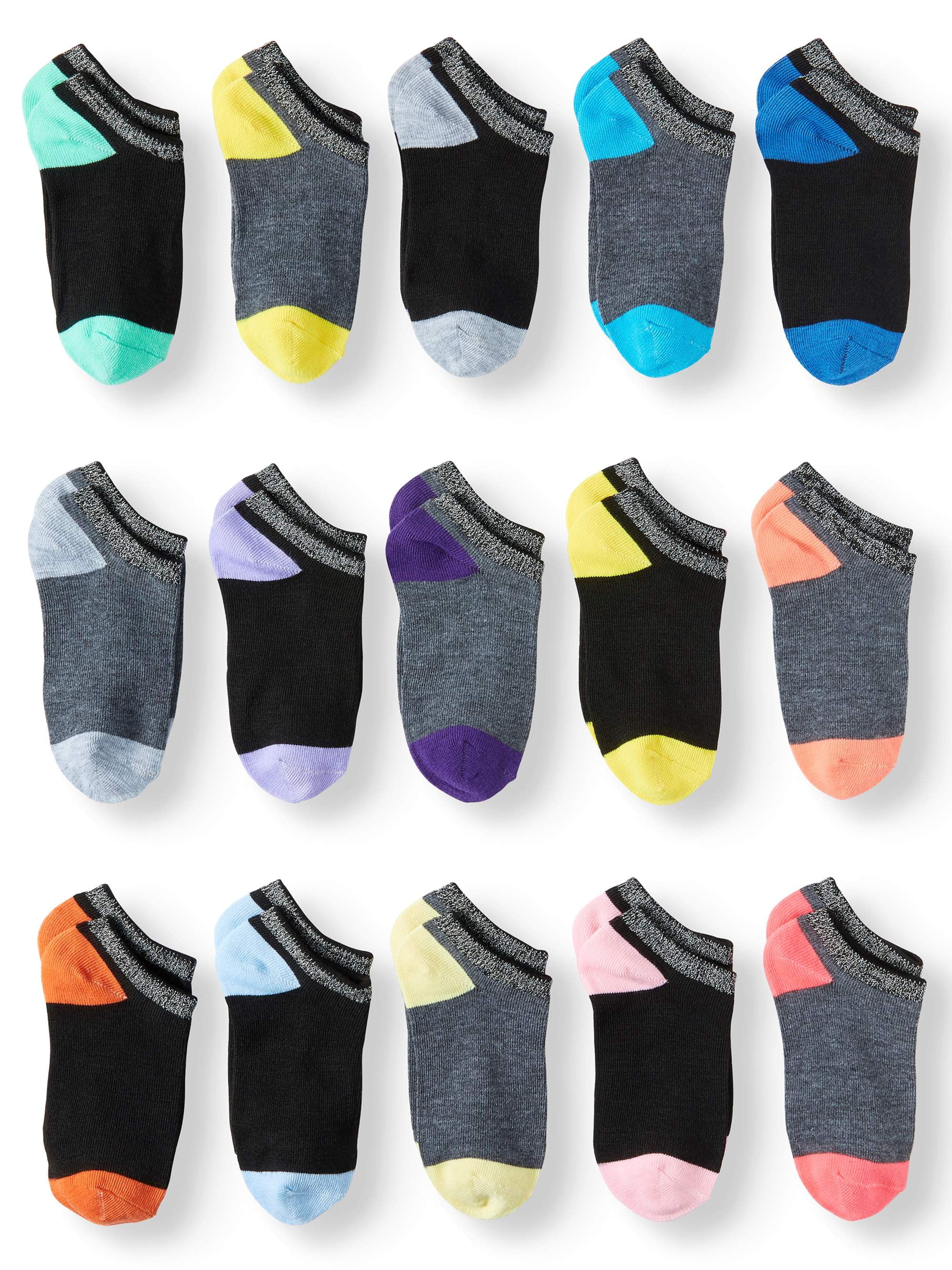 Wonder Nation Girls 15 Pk Socks – Walmart Inventory Checker – BrickSeek