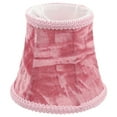 Small Lampshade Indoor Light Cover Clip On Retro Style Lamp Shade Cloth ...