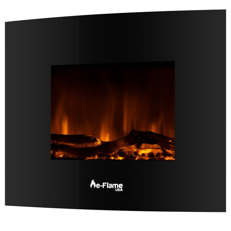 Wall Mounted Led Electric Fireplace Dancing Fire Flame Lights Effect