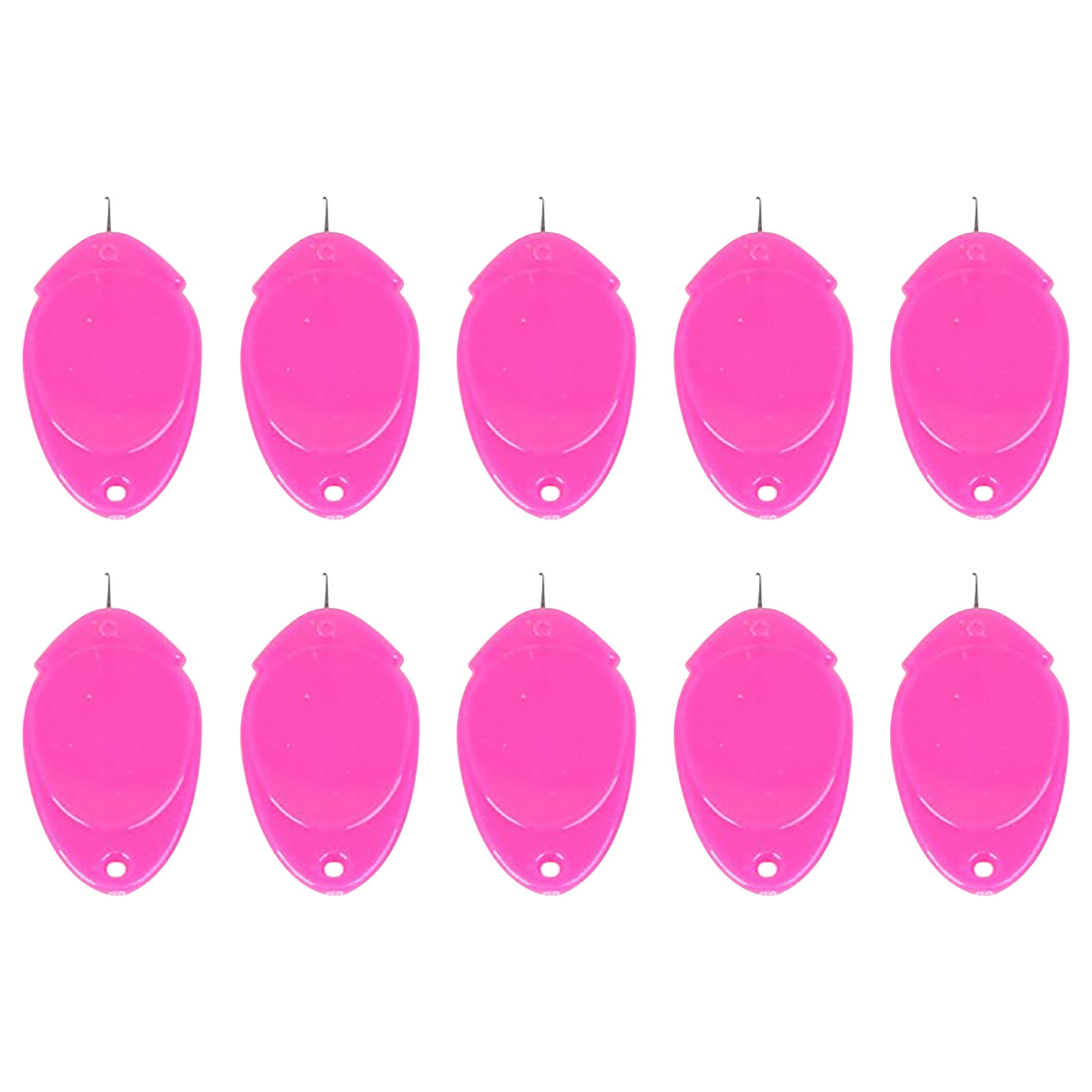 Fridja DIY Plastic Threader Sewing Machine Needle Threader 10-Piece Set ...