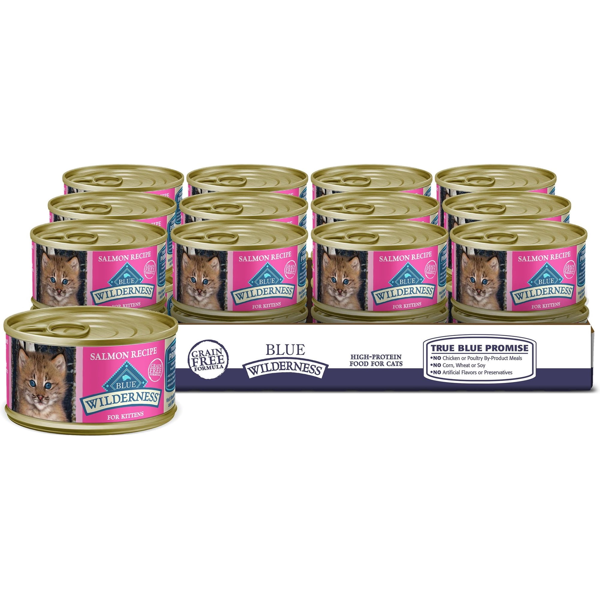 Click here for Blue Buffalo Wilderness Kitten Salmon Grain-Free W... prices