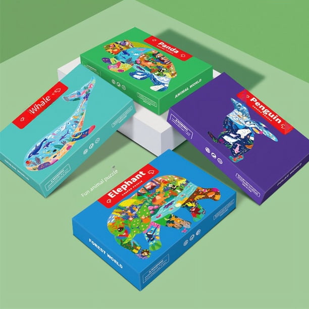 Children's Puzzle Puzzle Toys Alien Irregular 3-6 Years Old Early ...