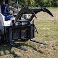 Titan Attachments Hydraulic Skid Steer Pallet Fork Grapple Attachment ...