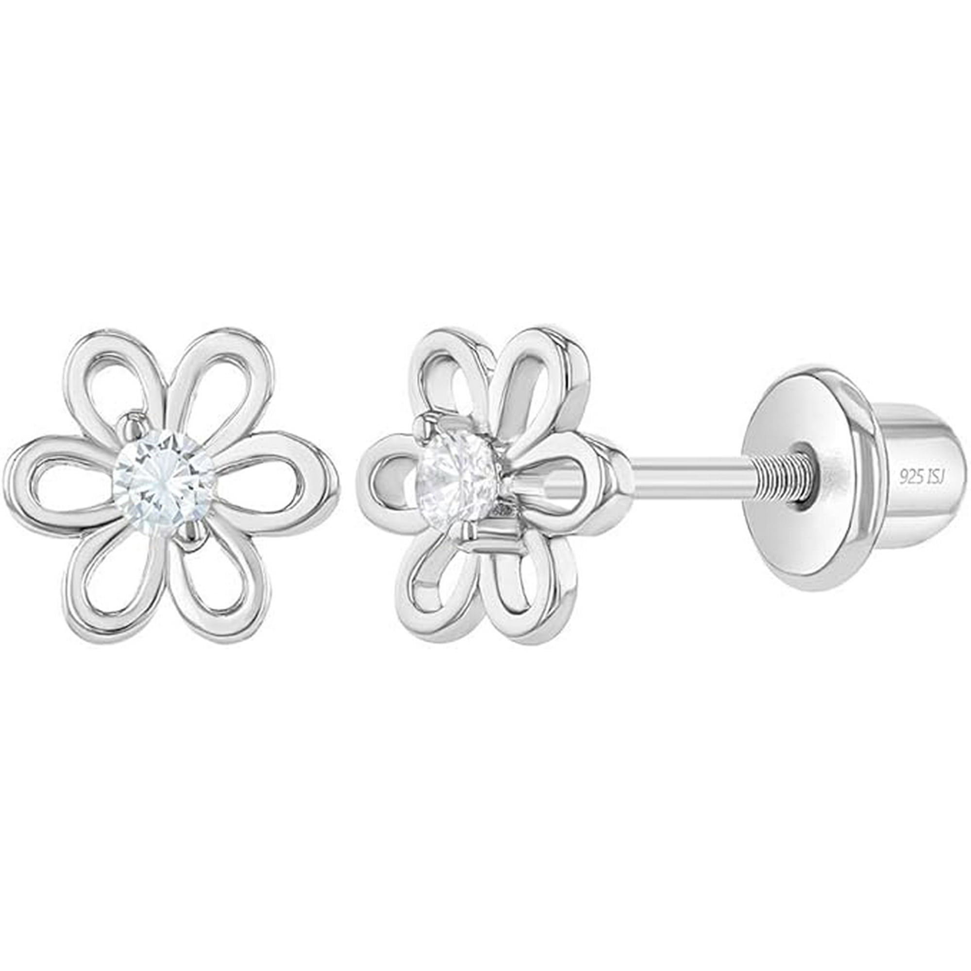 Click here for Unbranded 925 Sterling Silver 6mm Cubic Zirconia F... prices