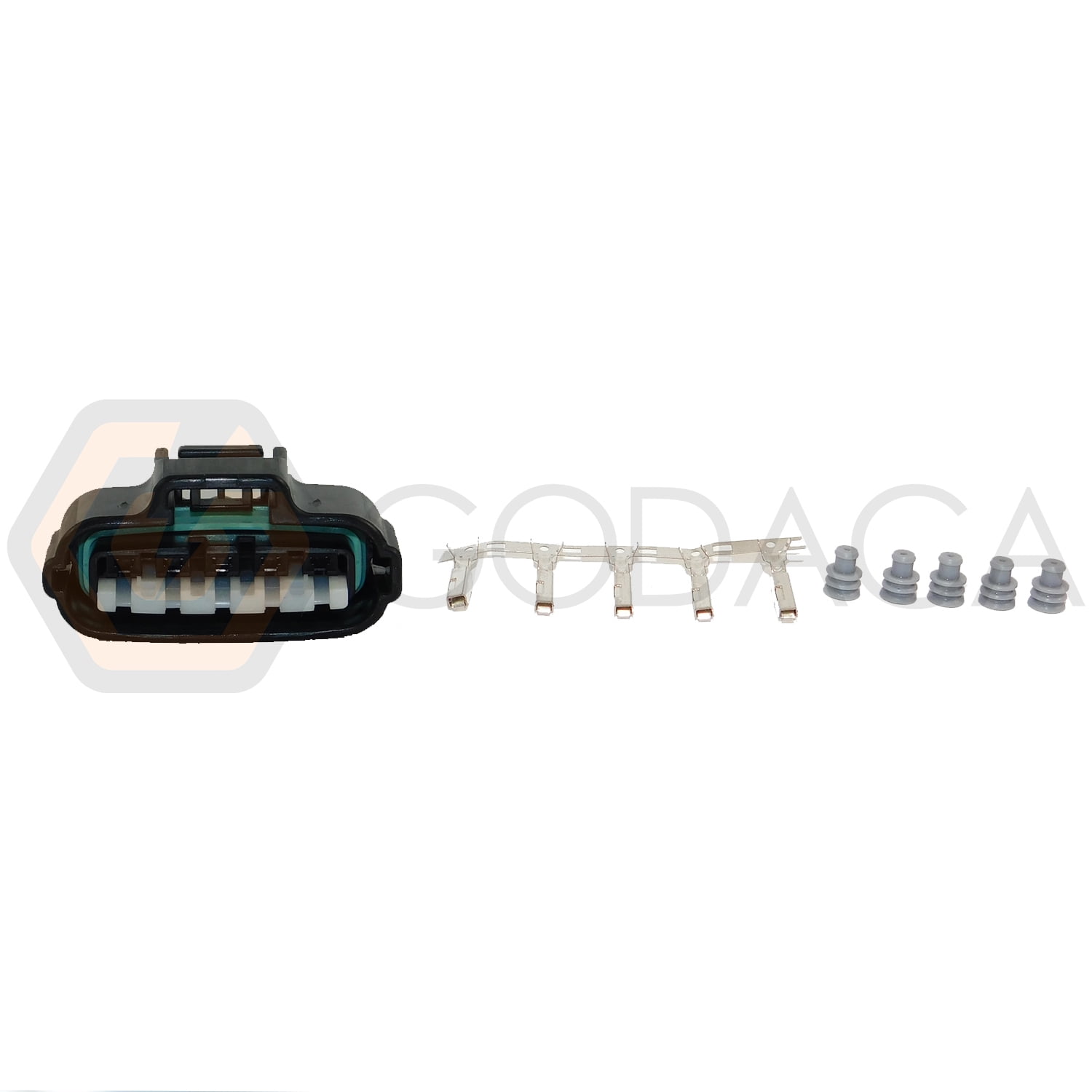 1x Connector 5-way for Toyota 90980-11024 w/out wire - Walmart.com