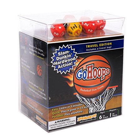 Zobmondo!! GoHoops Basketball Dice Game, Play Basketball Anywhere with ...