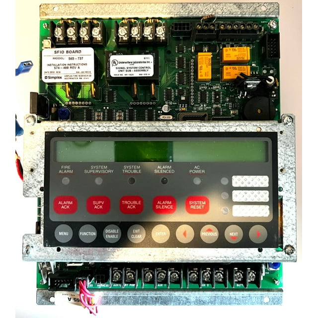 Simplex SFIO Printed Circuit Board 565-737 8565-737, SAME AS 742-267 ...