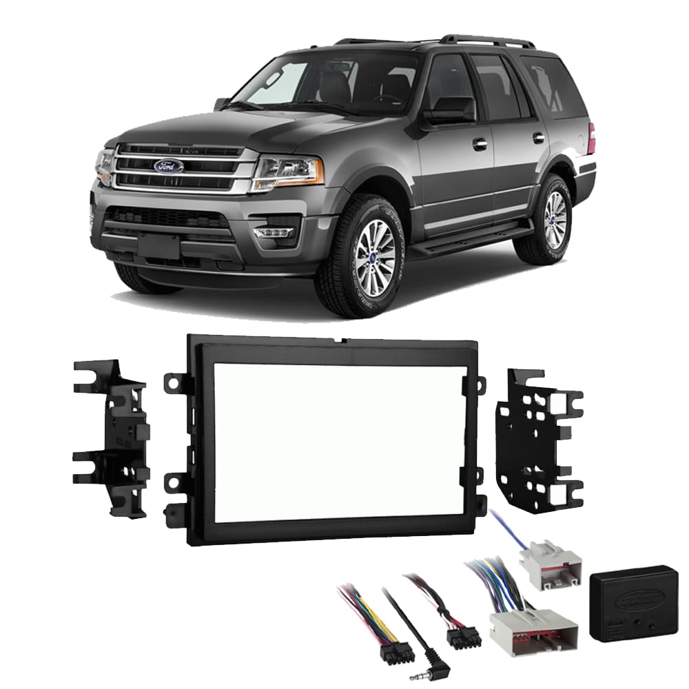 Ford Expedition 2007-2015 Double DIN Stereo Harness Radio Install Dash ...