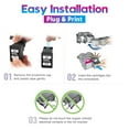 Onlyu Ink Cartridges Replacement for HP 60 XL 60XL for PhotoSmart C4780 ... Onlyu Ink Cartridges Replacement for HP 60 XL 60XL for PhotoSmart C4780 ...