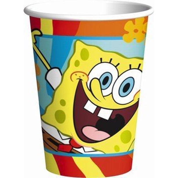 designware spongebob 'buddies' paper cups (8ct) - Walmart.com