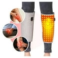 Red Light Electric Heating Calf Support Vibration Massager for Muscle ...