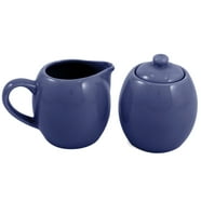 SWEEJAR Royal Ceramic Sugar and Creamer Set, 3 Piece Set with Milk ...