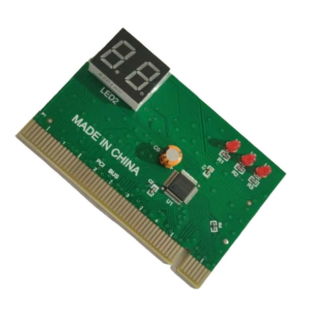 Goriertaly Professional 2-digit Motherboard ISA PCI Analyzer Portable Digital Display Diagnostic ...
