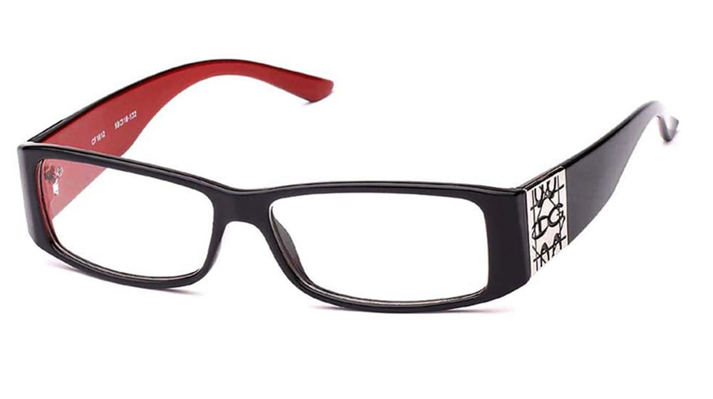 Thick Frame Nerd Cosplay High Quality Plastic Fashion Glasses - Walmart.com