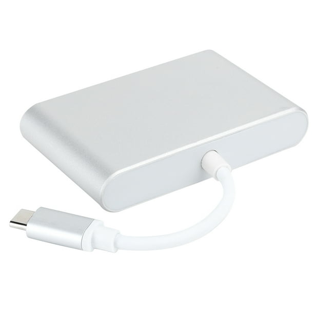 Adaptador, USB 3.1 Adaptador multipuerto Tipo Cto VGA Convertidor ...