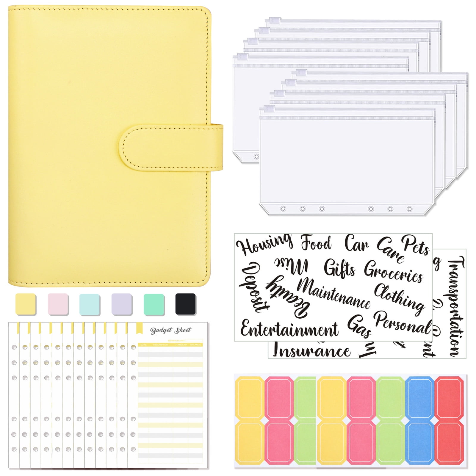 Great promotion! Budget Binder, Money Saving Binder With Zipper ...