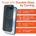 onn. iPhone 16 Pro Max Privacy Corning Glass Screen Protector - Walmart.com onn. iPhone 16 Pro Max Privacy Corning Glass Screen Protector - Walmart.com