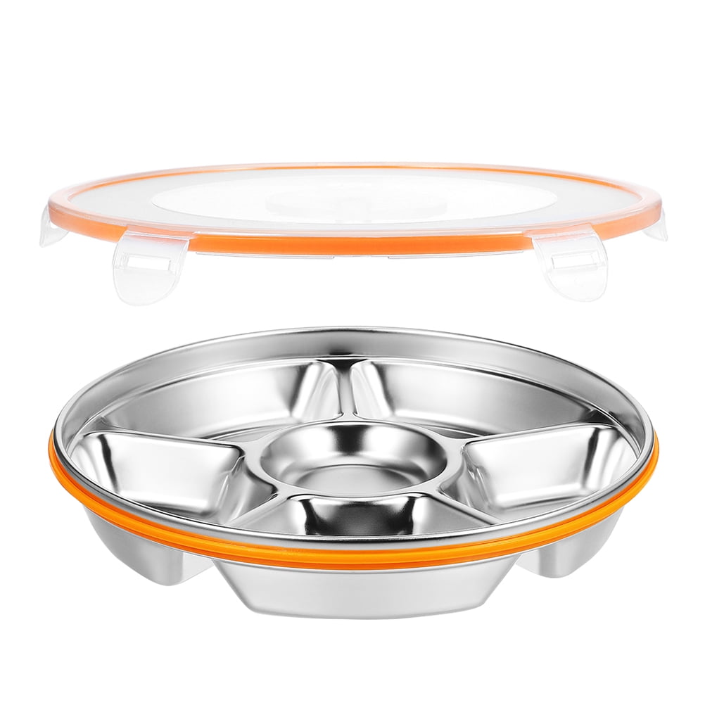 Click here for Oulii Divided Serving Tray With Lid 6 Compartments... prices