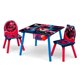 Marvel Spider-Man Table and 2 Chairs with Storage Set by Delta Children ...