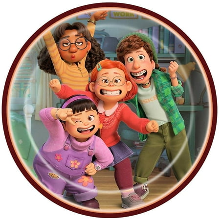 Turning Red Theme Party Supplies Children's Birthday Party Plates Cups ...