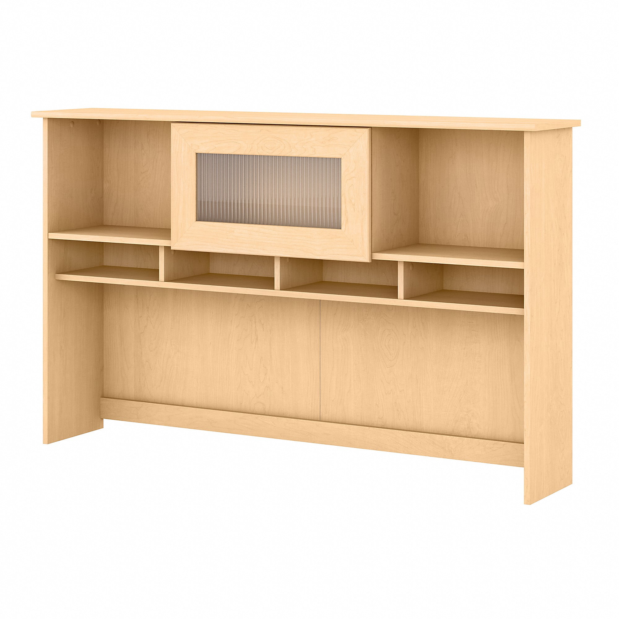 Cabot Modern 60W Hutch with Storage, Fits L Desk or Corner Desk (sold ...