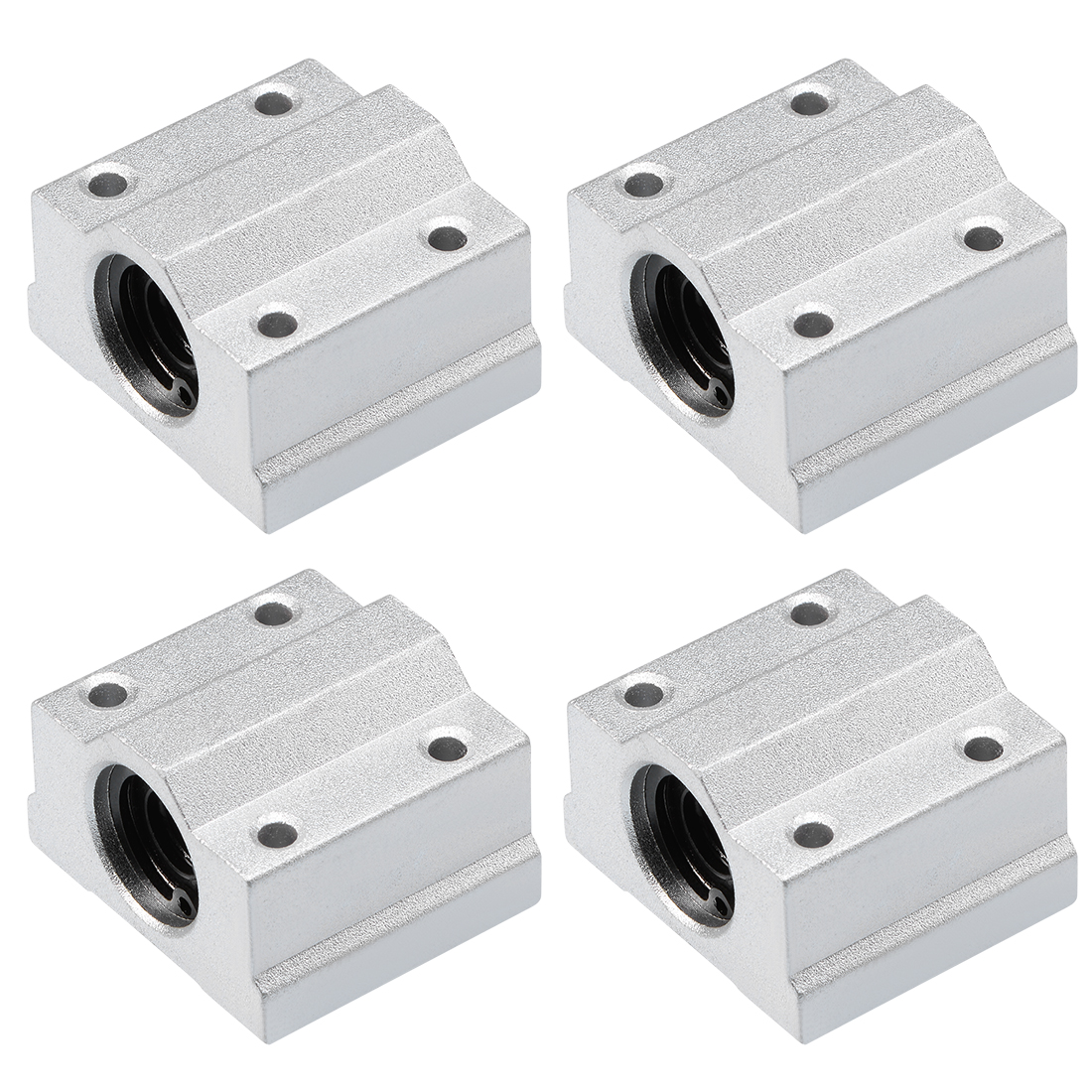 SCS8UU Linear Ball Bearing Slide Block Units 8mm Bore Dia 4Pcs SCS8UU Linear Ball Bearing Slide Block Units 8mm Bore Dia 4Pcs