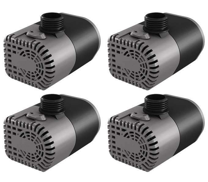 Hydrofarm Active Aqua 160 GPH Submersible Hydroponics Aquarium Water ...