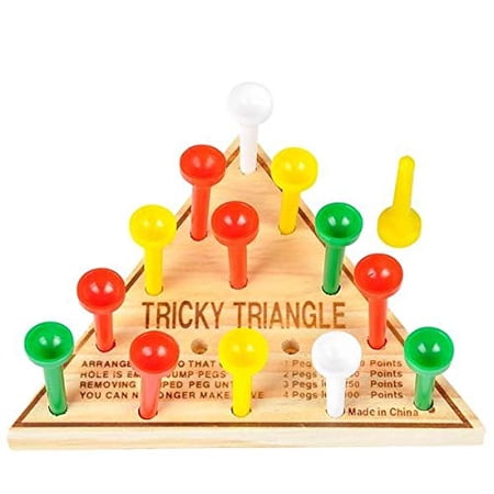 Rhode Island Novelty Board & Travel Games - Wooden Triangle Game ...