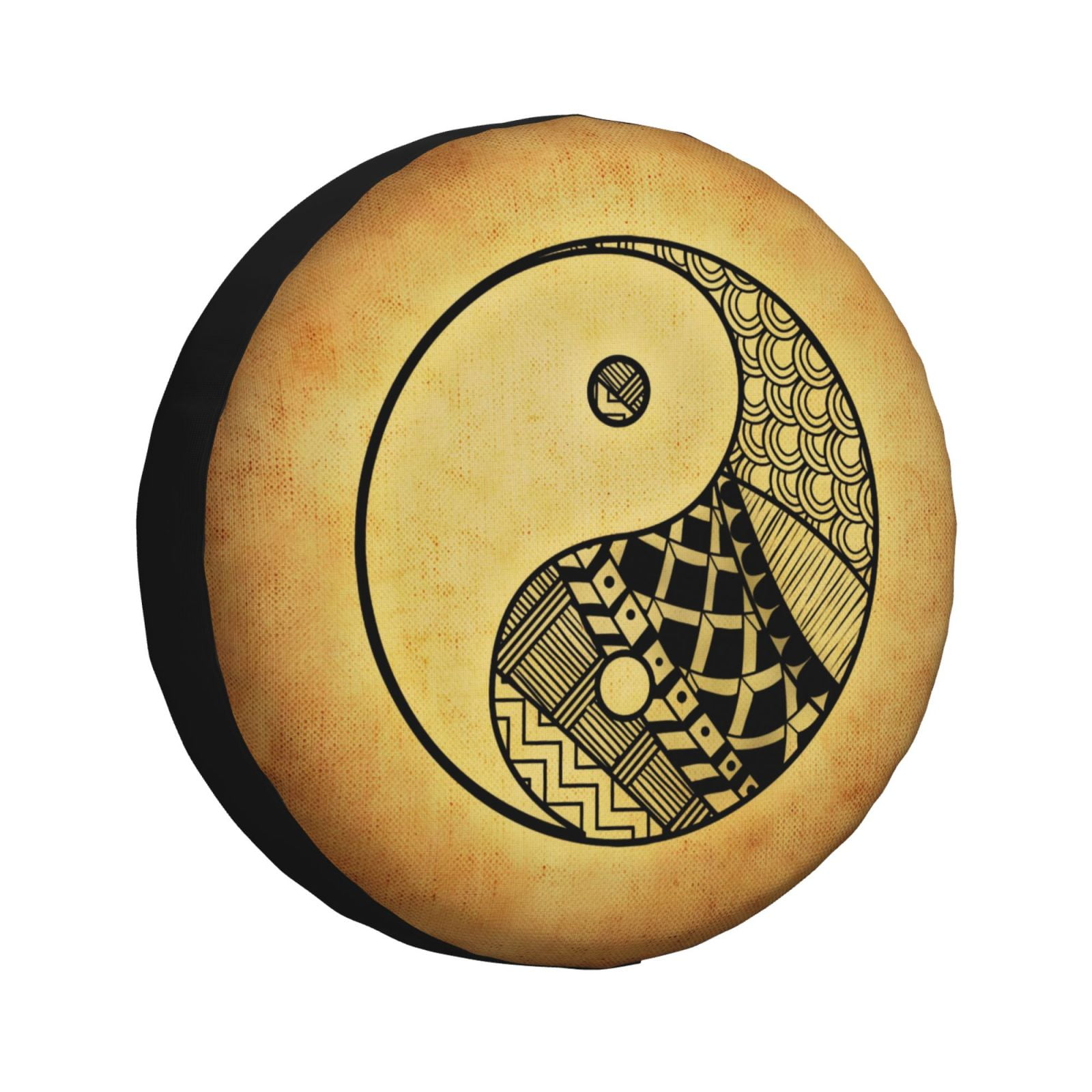 DouZhe Waterproof Spare Tire Cover, Yin And Yang Symbol Prints ...