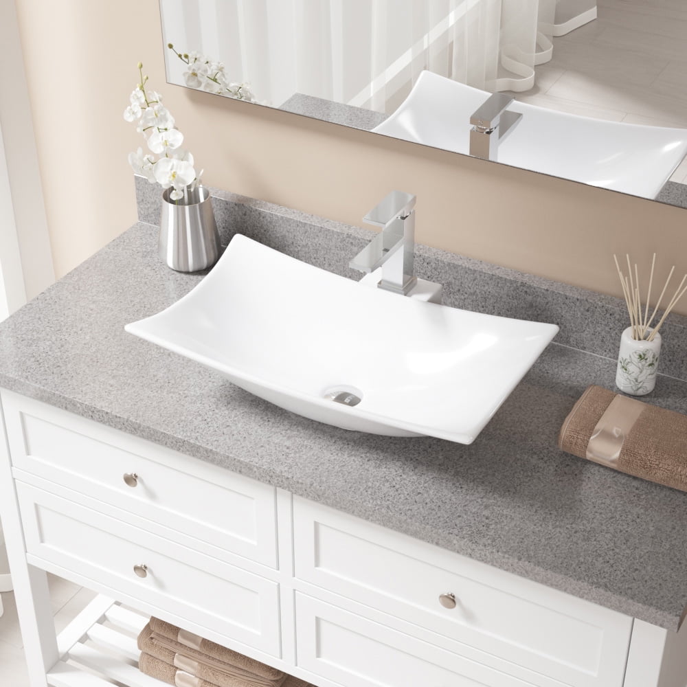 V240-W Porcelain Vessel Sink 720 Ens. in Chrome - Walmart.com