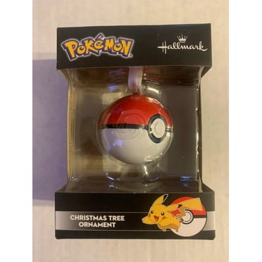 Pokeball Ornament Christmas Tree Pokemon Hanging Opens And Closes ...