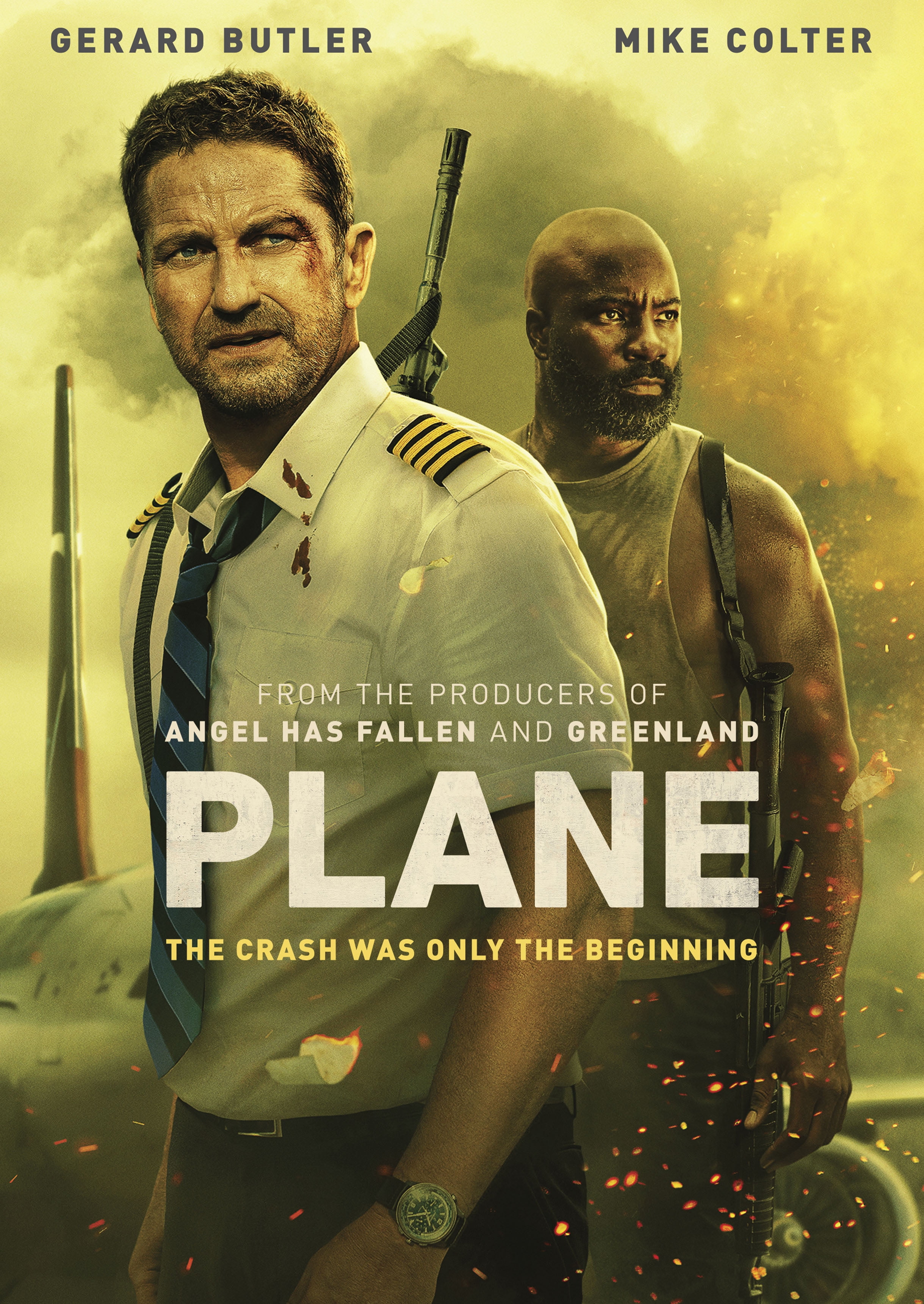Plane (DVD) Standard National - Walmart.com