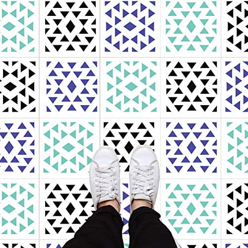 Aztec Pattern Stencil