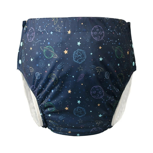 Reusable Adults Cloth Diapers Wraps Incontinence Underwear Breathable ...