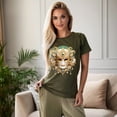 Carnival Mask Graphic T-Shirt Unisex 100 Cotton With Antique Gold Art ...