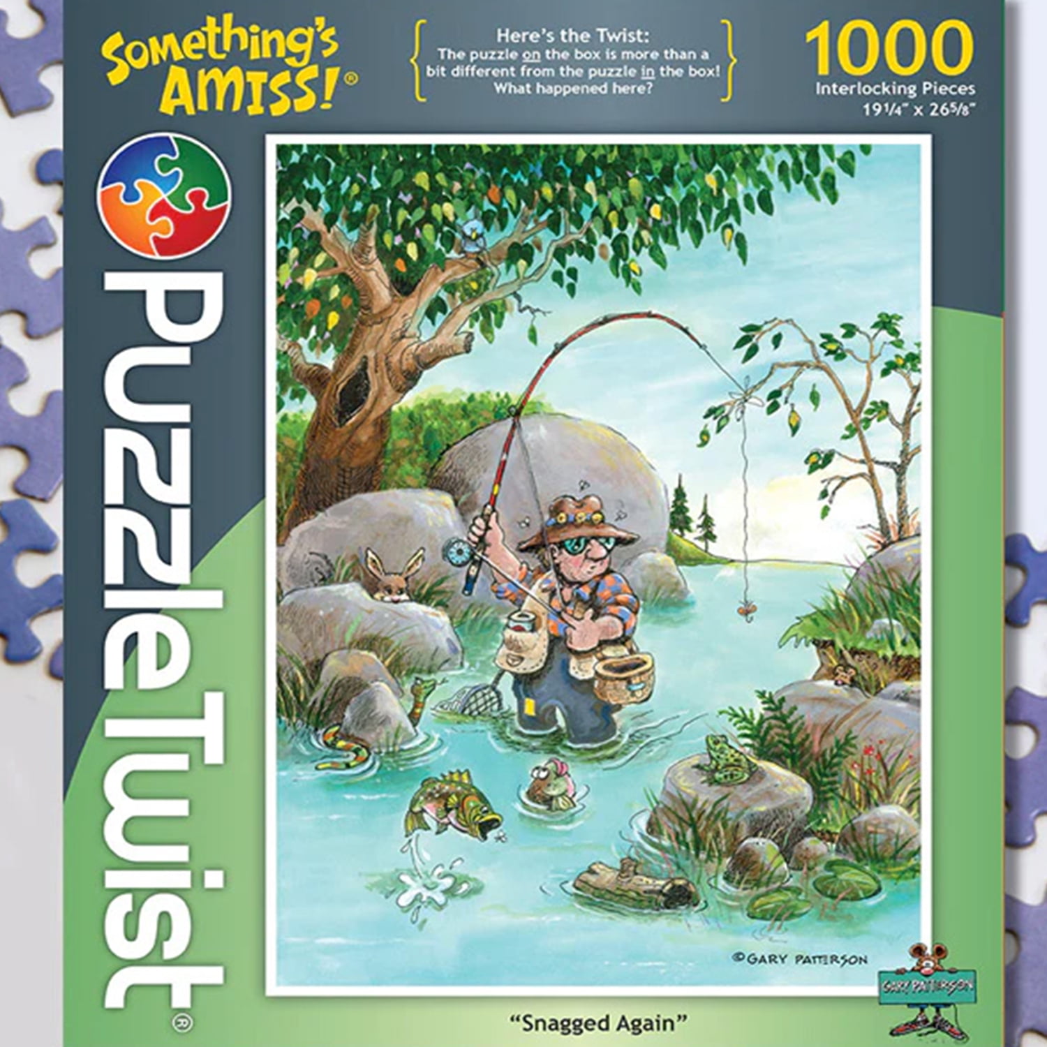 Snagged Again - Something's Amiss! - 1000 Pieces, Jigsaw Puzzle ...