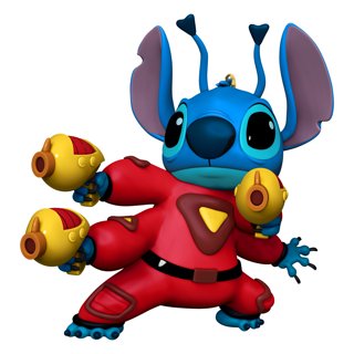 Hallmark Ornament (Disney Lilo & Stitch Rockstar Stitch Decoupage ...